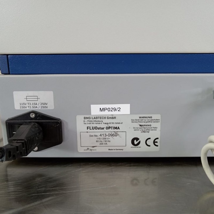 Buy BMG FLUOstar OPTIMA microplate fluorescence reader at the best ...