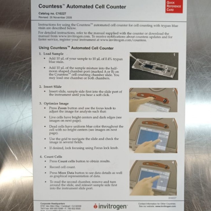 Buy Invitrogen Countess Automated Cell Counter at the Best Price ...