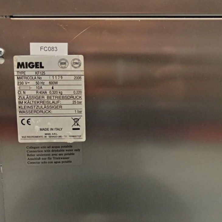 Discover the Migel KF125 granular ice machine at the best price ...