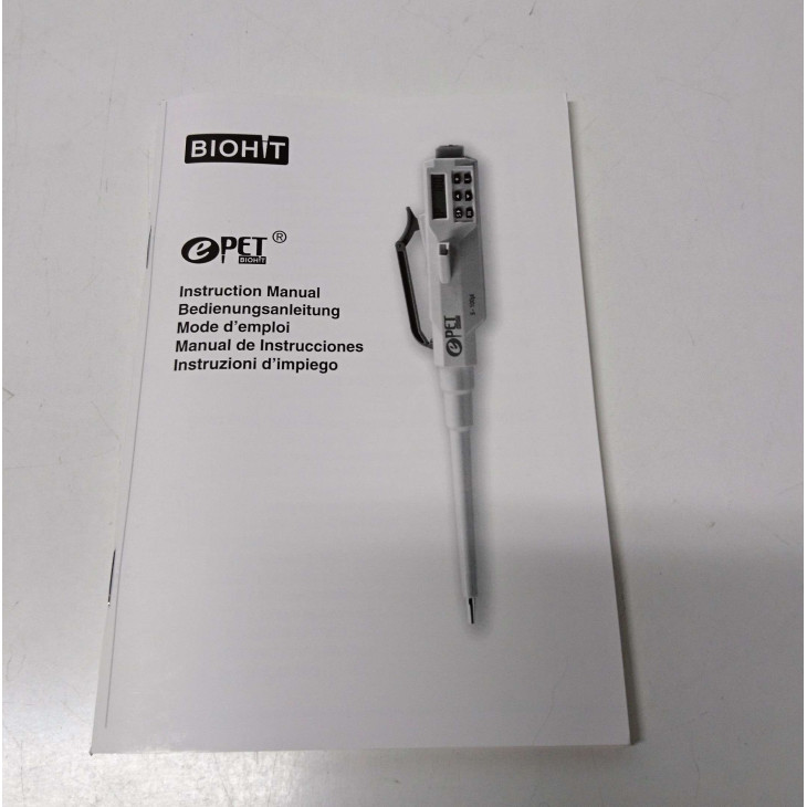 Biohit EPET 50-1200 µl pipette electronic